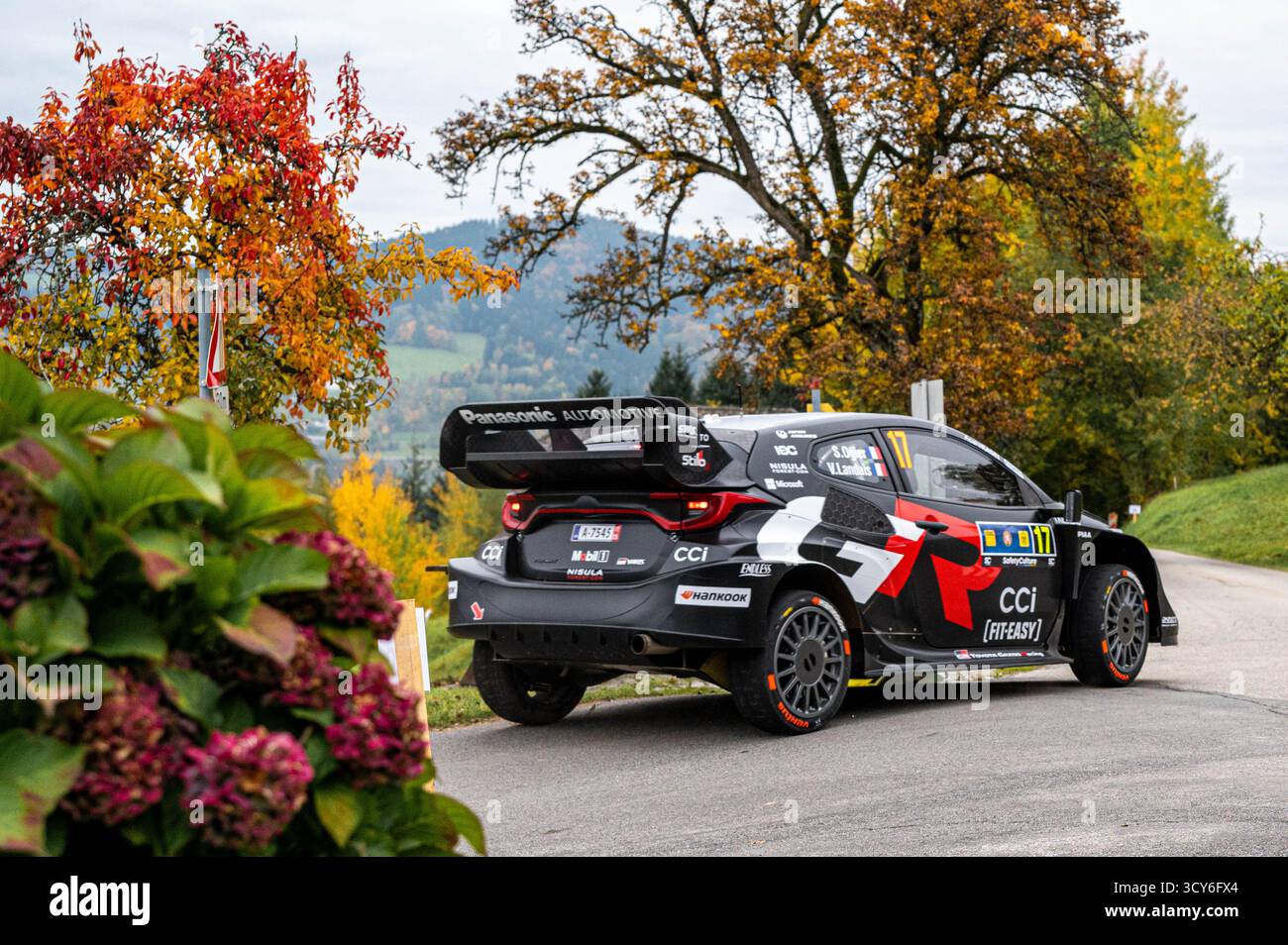 Sébastien OGIER(Fra),Vincent LANDAIS(Fra) on a TOYOTA GR Yaris Rally1 ...