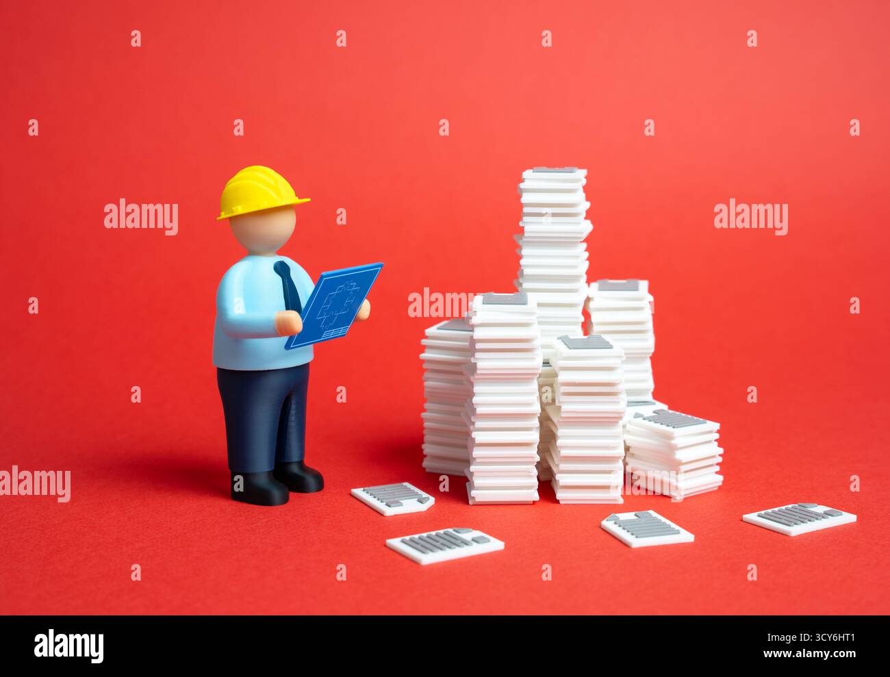 Building regulations and rules. Urbanization building codes. High ...