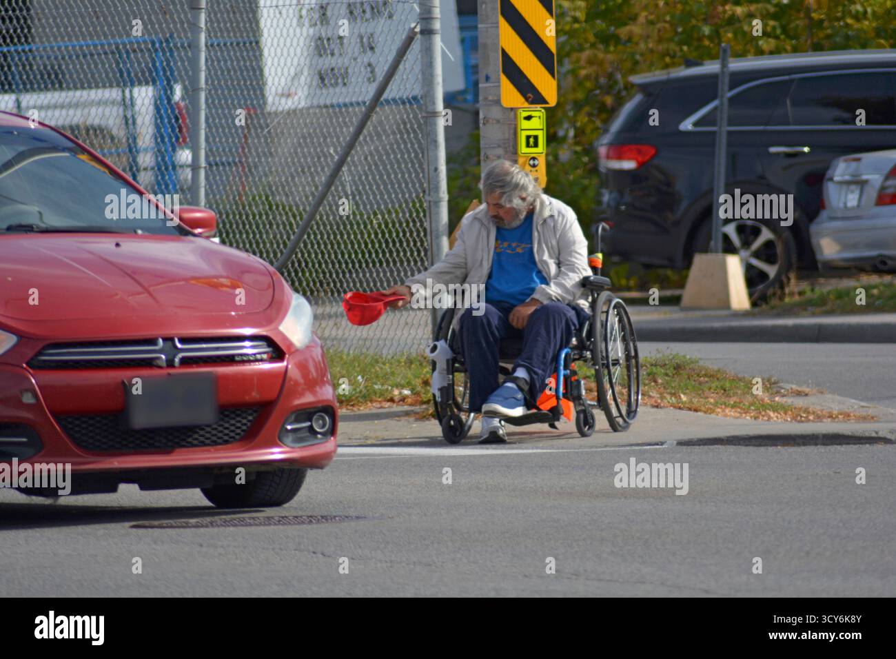 Homeless elderly people in hi-res stock photography and images - Alamy