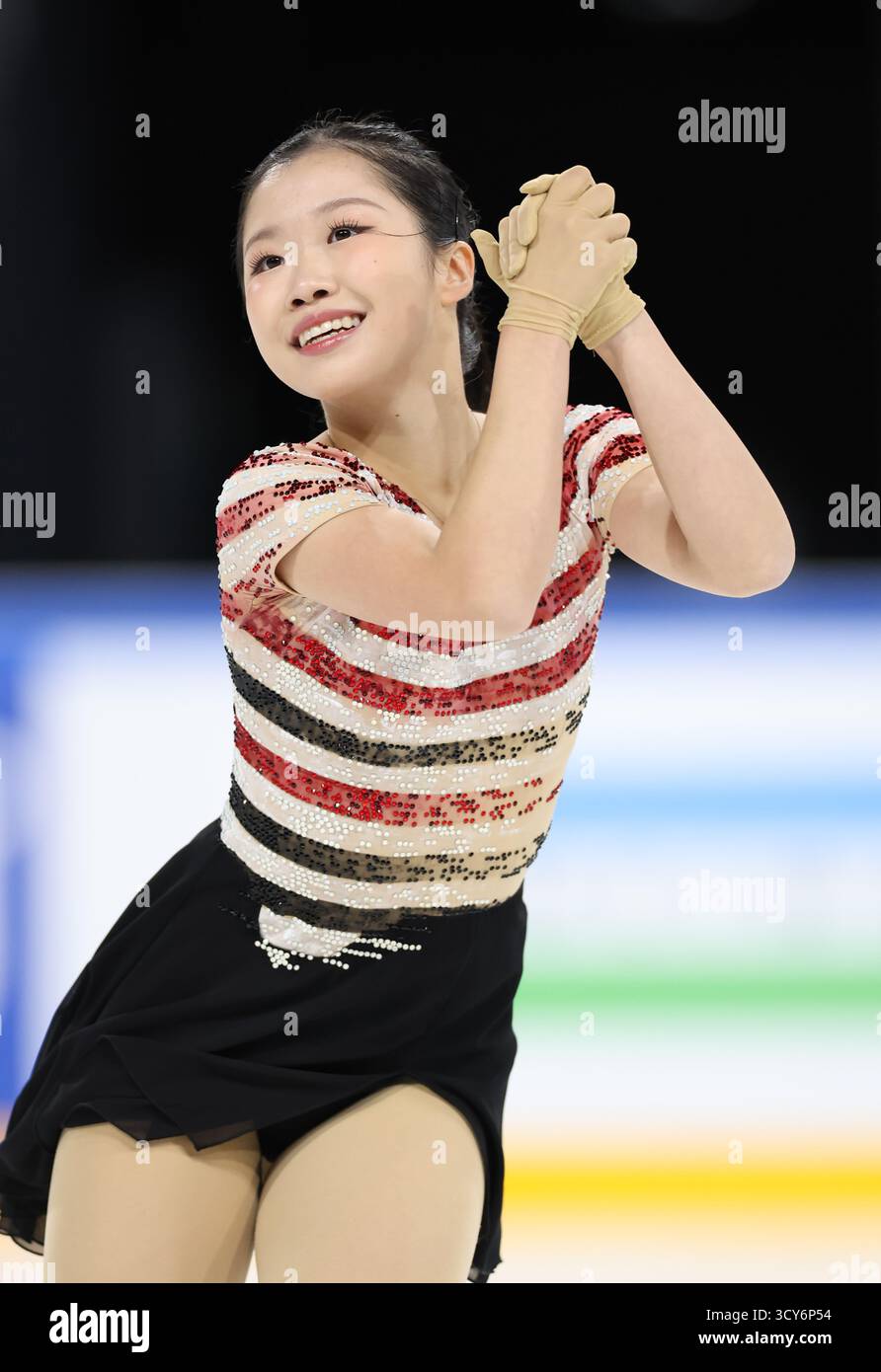 Ami NAKAI of Japan performs during Women's Short Program (SP) in ISU ...