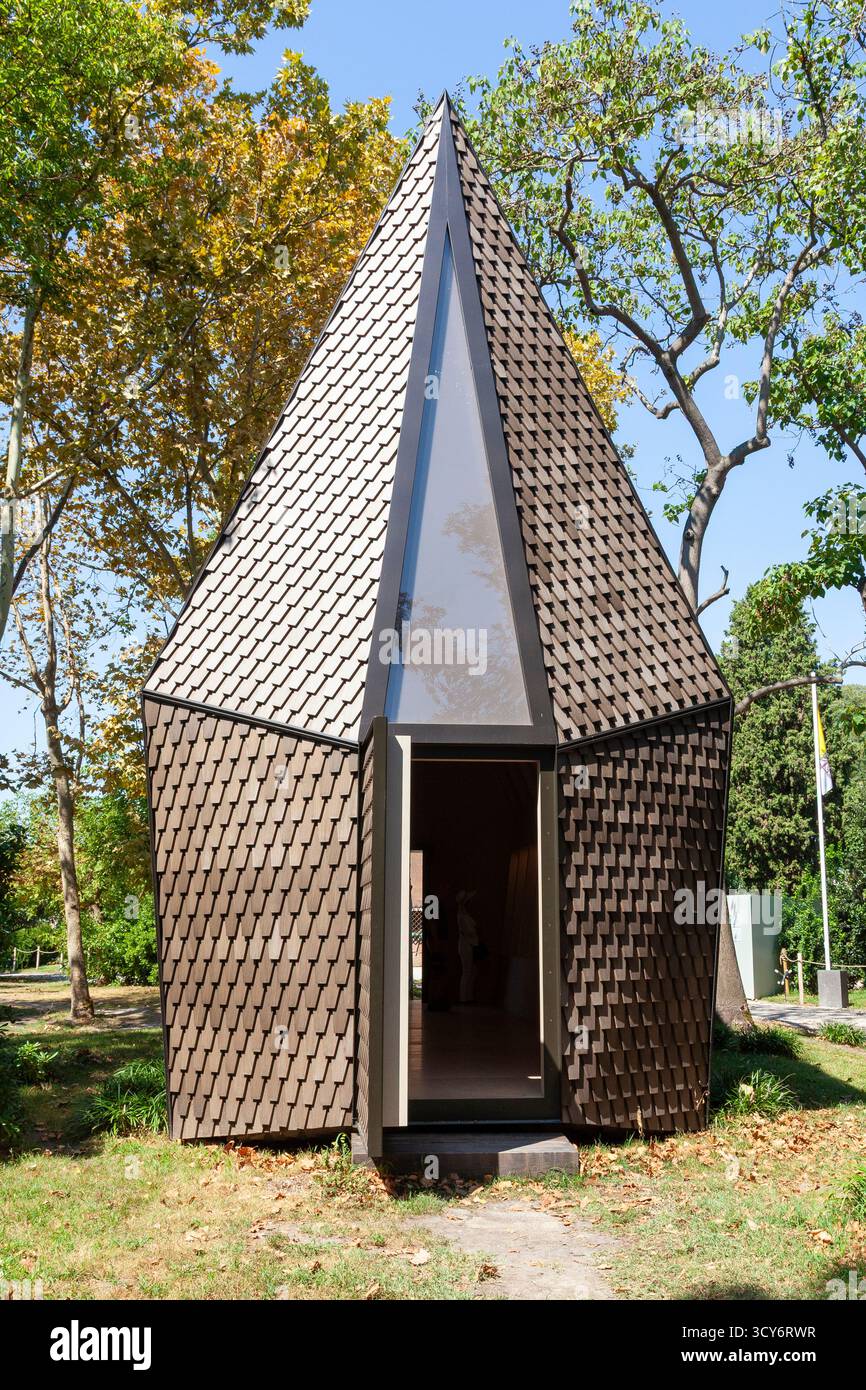 Asplund Chapel by MAP Architects on the Holy See Pavillion, 16th ...