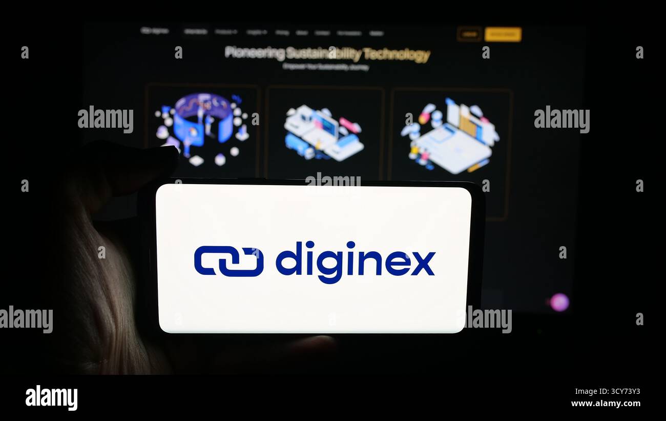 Diginex logo hi-res stock photography and images - Alamy