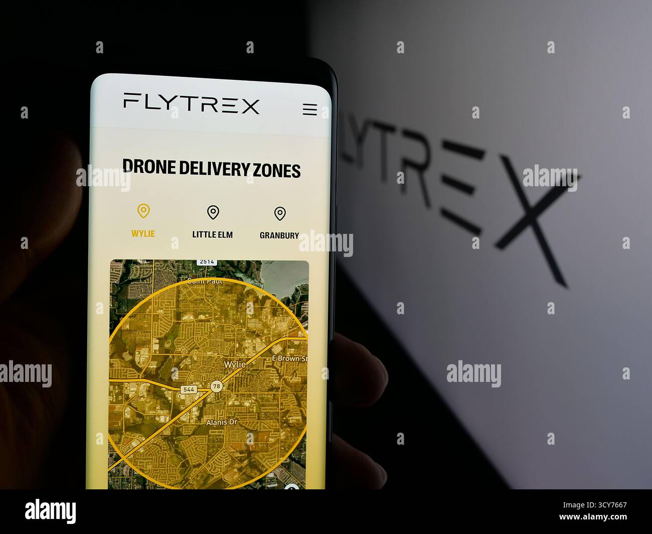 Flytrex logo hi-res stock photography and images - Alamy