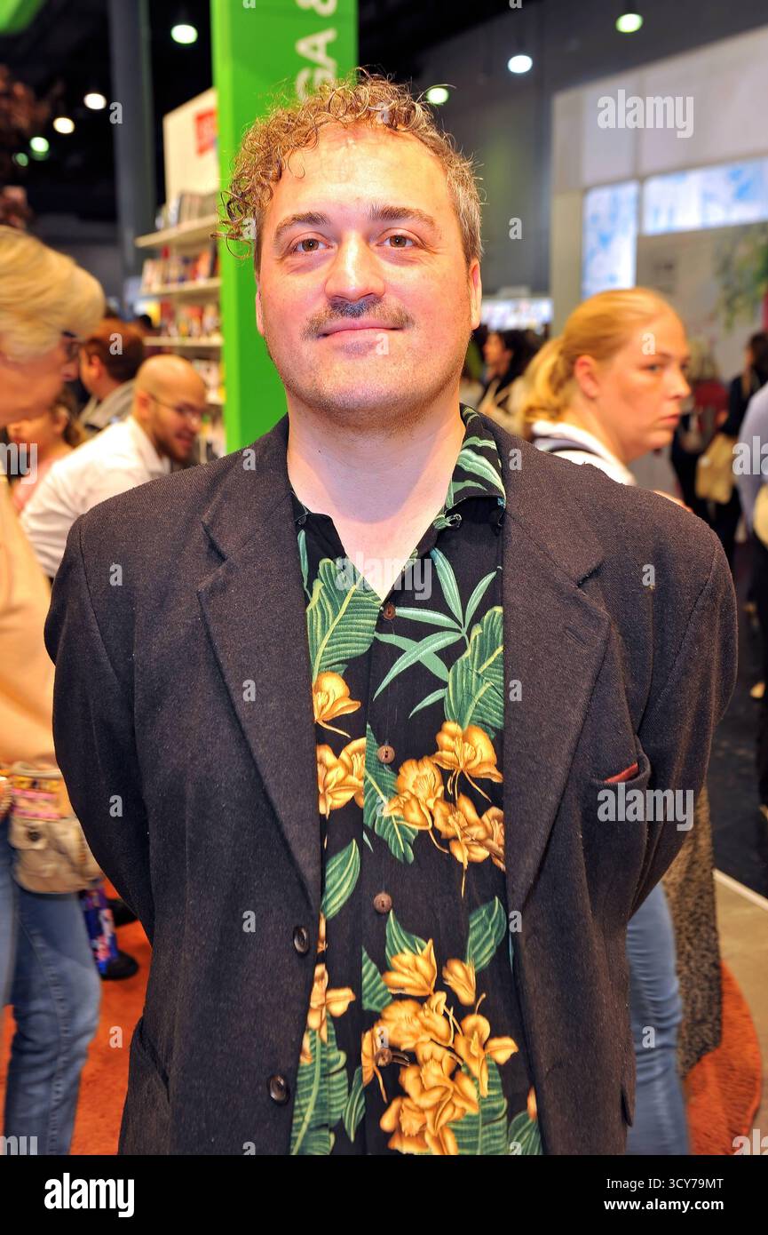 Frankfurter Buchmesse 2025. Autor Moritz Stetter am 17.10.2025 auf der Frankfurter Buchmesse ...