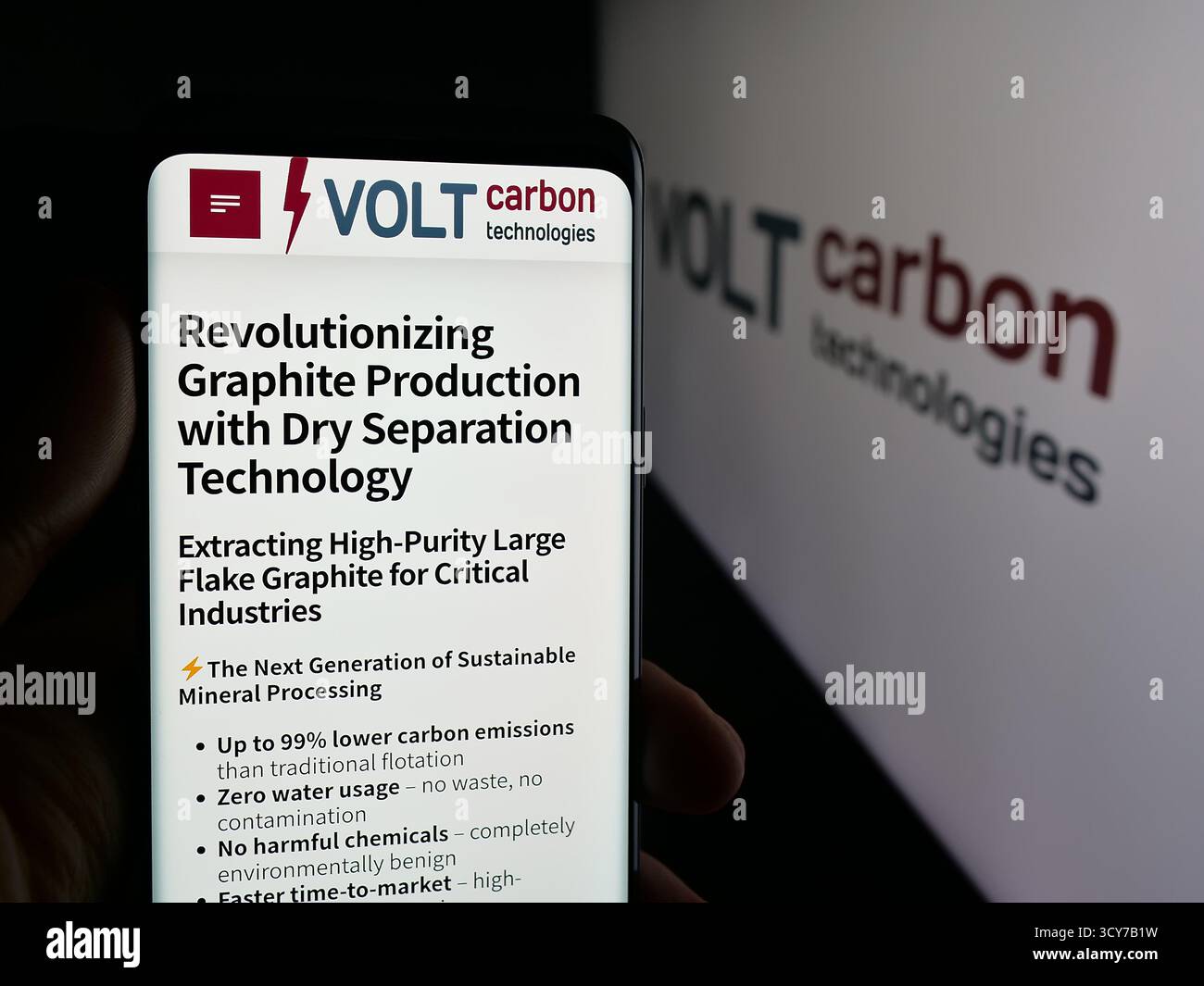 Volt carbon logo hi-res stock photography and images - Alamy
