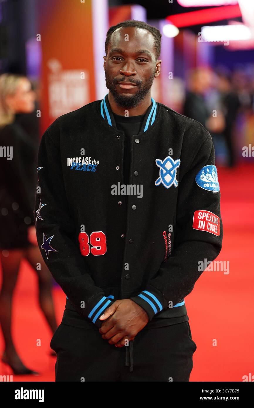 Denzel Bentley attending the screening of Christy, at the Southbank ...