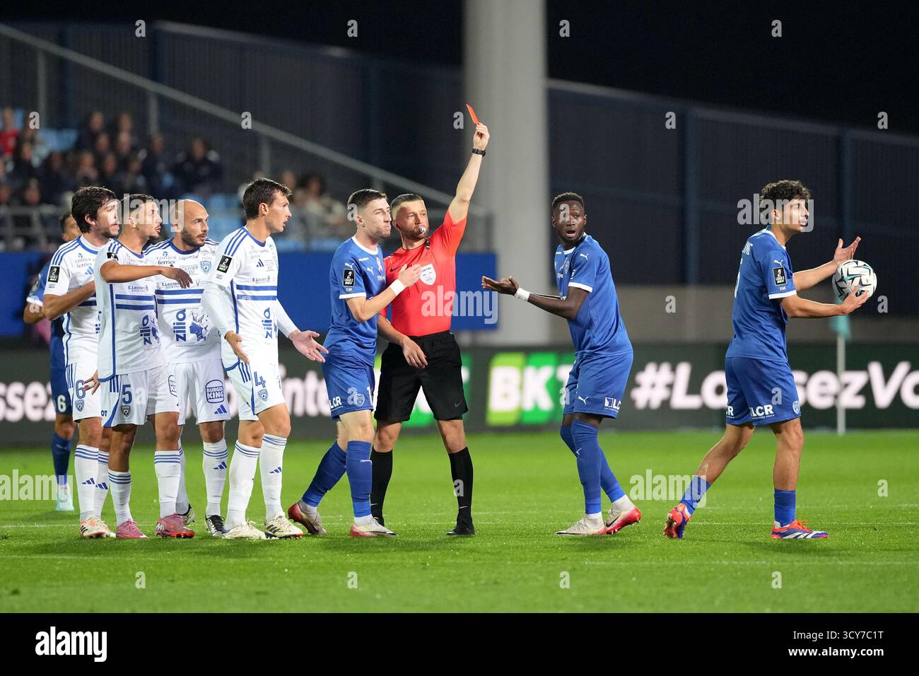 05 Martin ADELINE (estac) - Geoffrey KUBLER (ARBITRE) during the Ligue ...