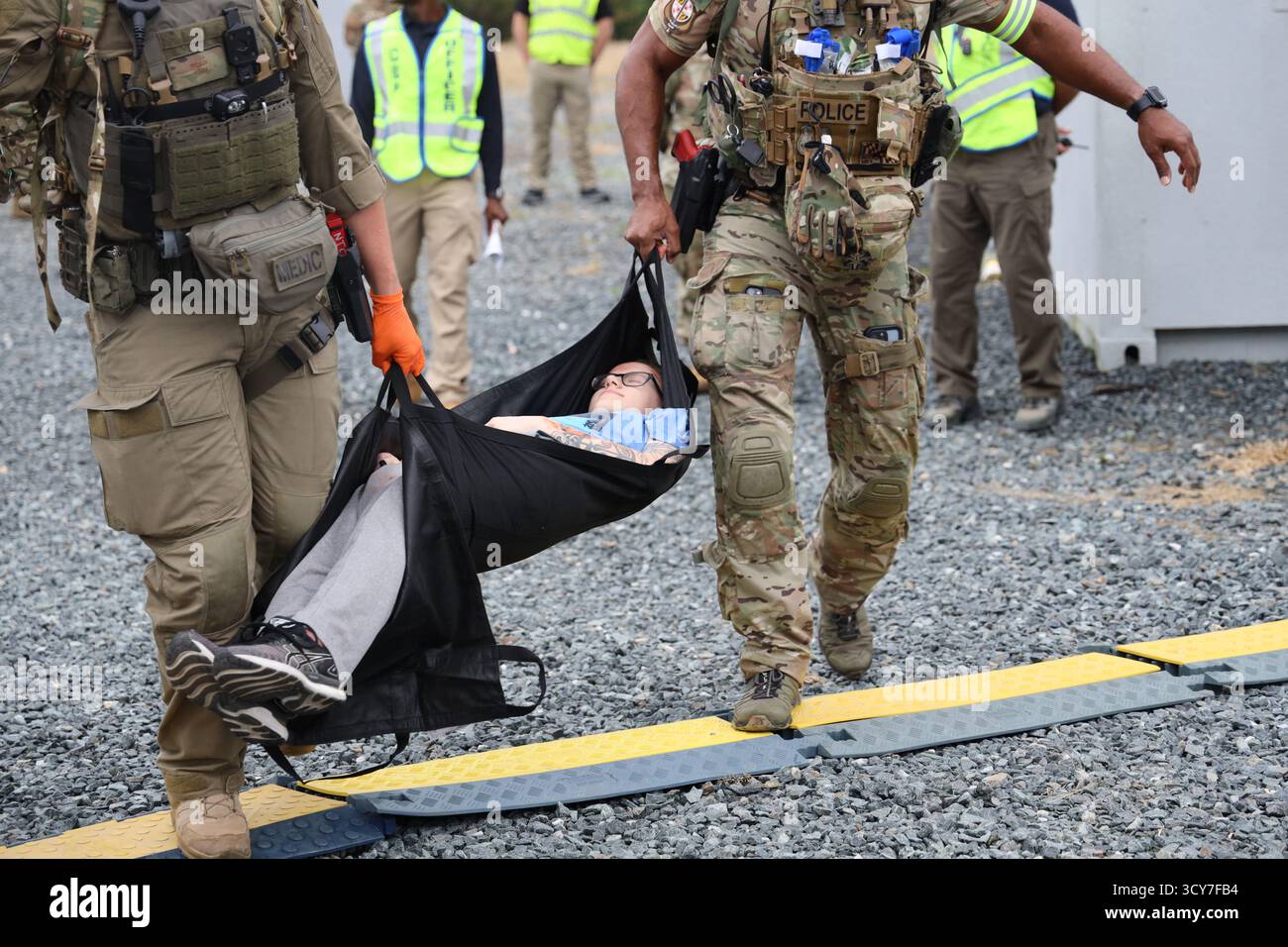 Nearly 375 federal, state, and local officials participated in a mass ...