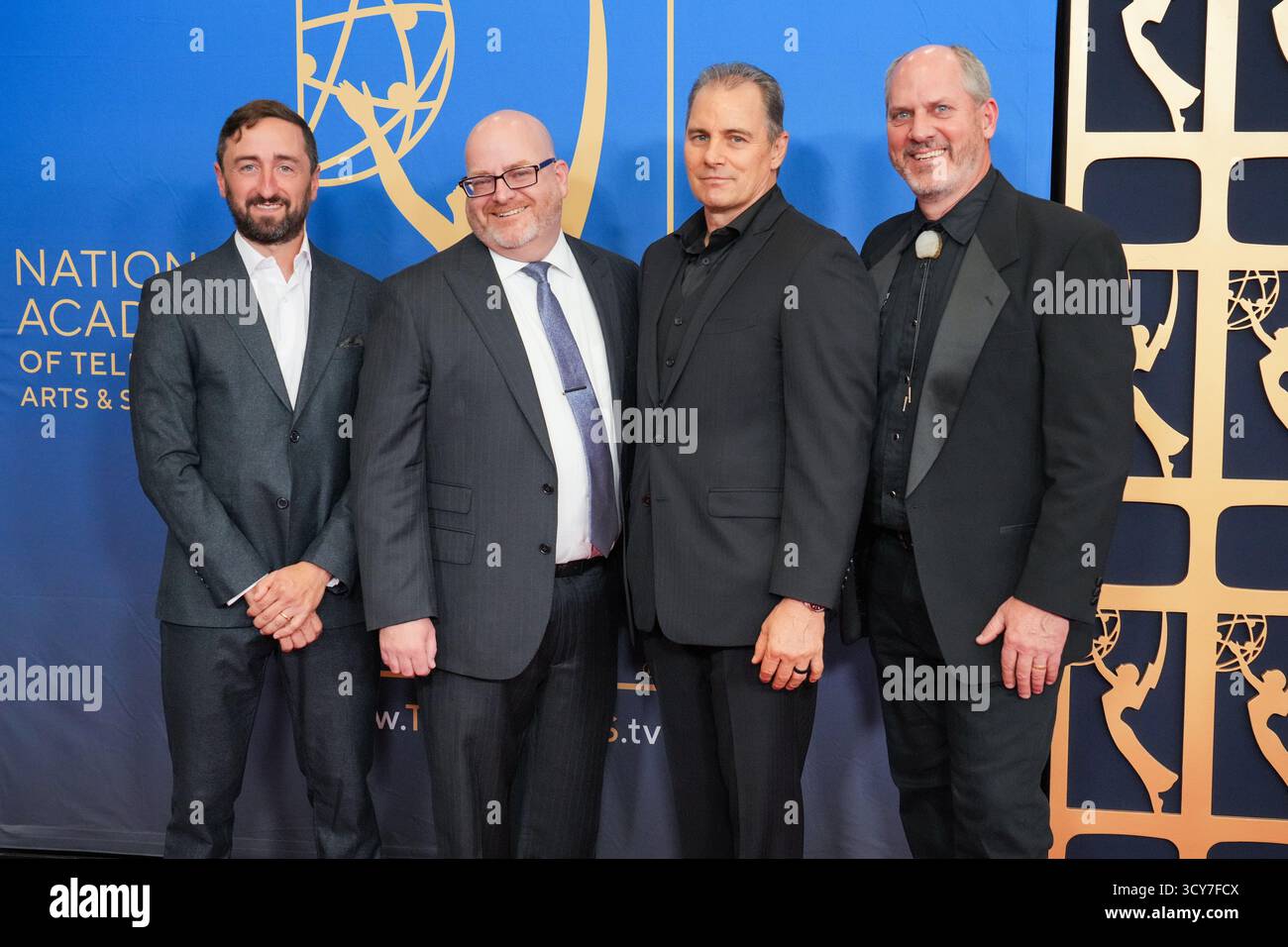 Randy Kulina, from left, Brian Gibson, Bud Brutsman, and Marc Marriott ...
