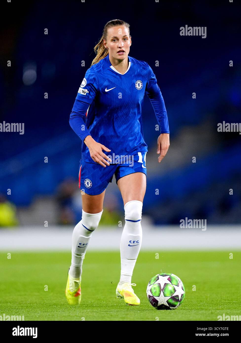 Chelsea’s Nathalie Bjorn during the UEFA Women's Champions League match ...