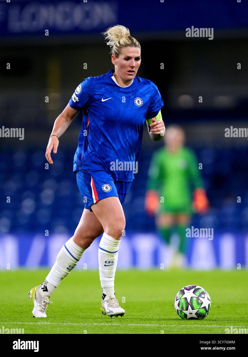 Chelsea’s Millie Bright during the UEFA Women's Champions League match ...