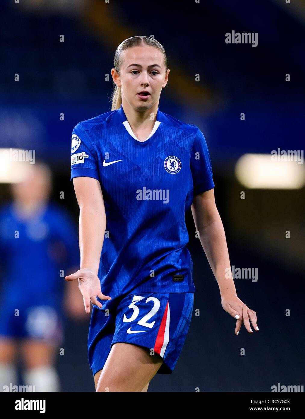 Chelsea’s Lexi Potter during the UEFA Women's Champions League match at ...