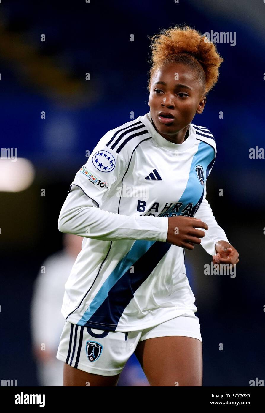 Paris FC’s Sharlie Yerro during the UEFA Women's Champions League match ...