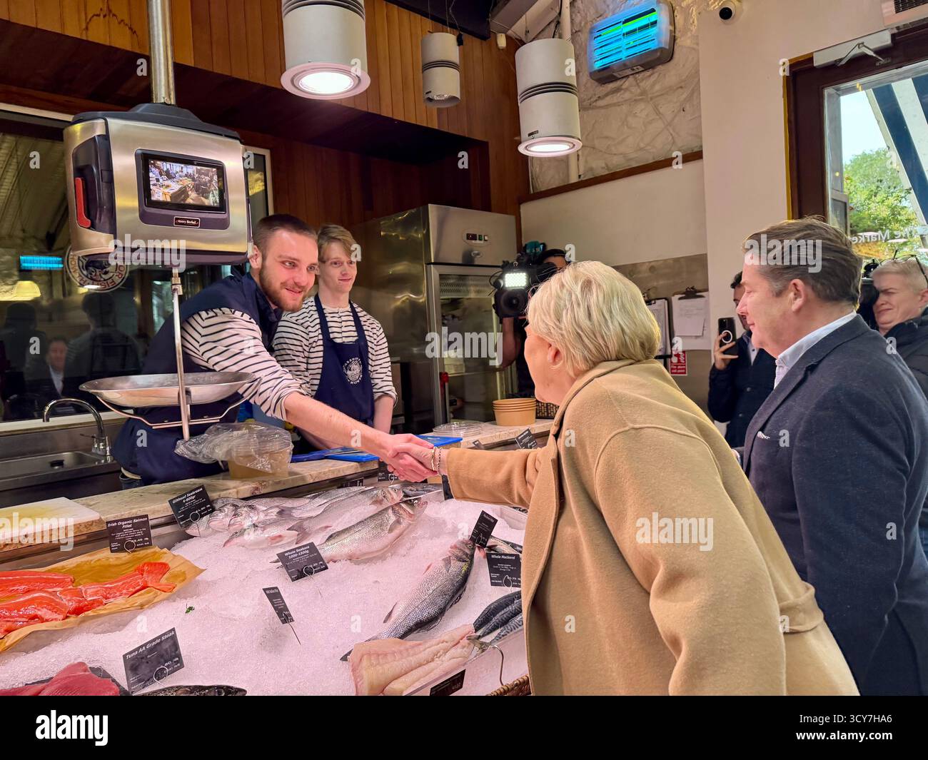 Fine Gael candidate Heather Humphreys in Howth, North Dublin, during ...