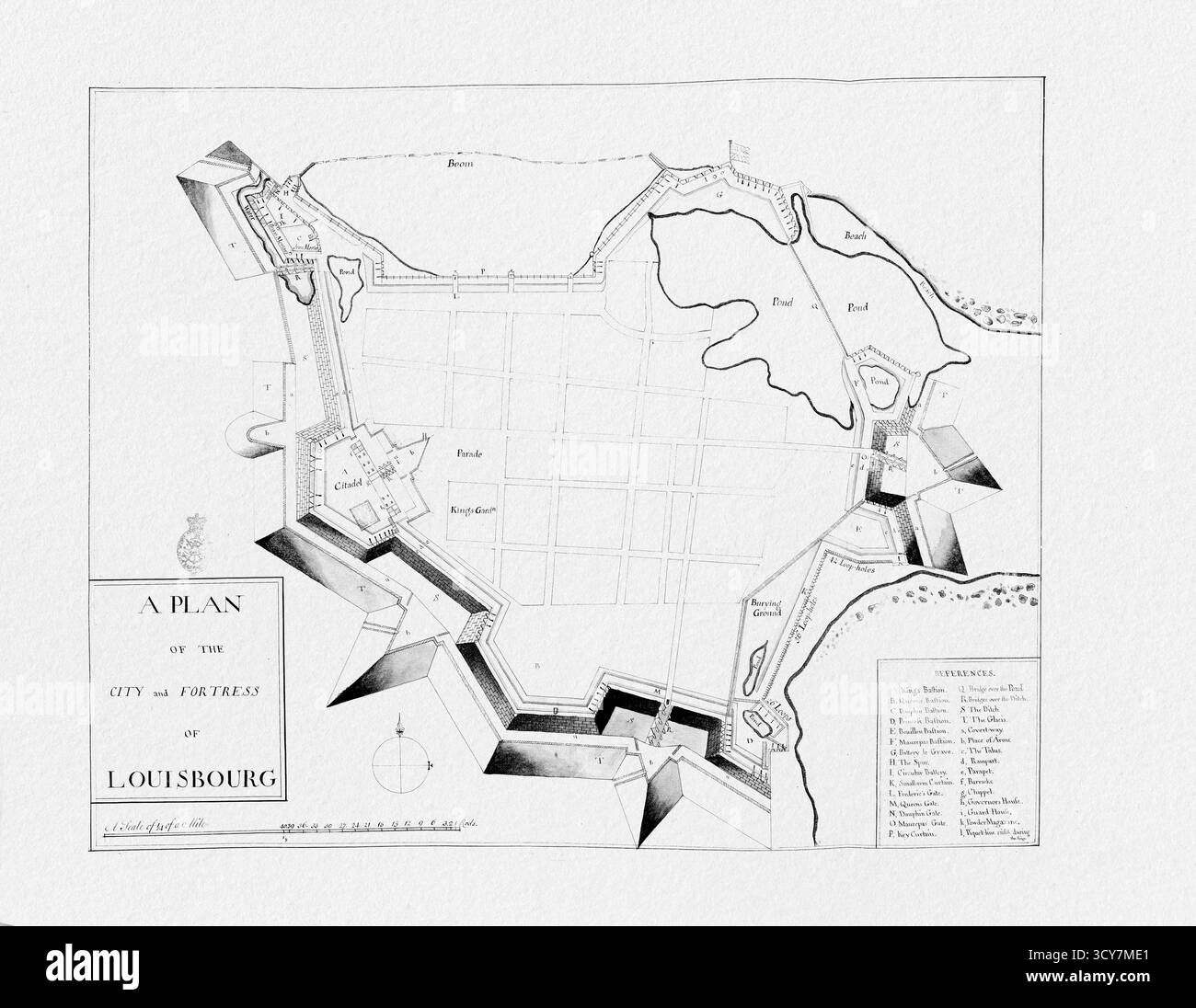 18th century fortification Black and White Stock Photos & Images - Alamy