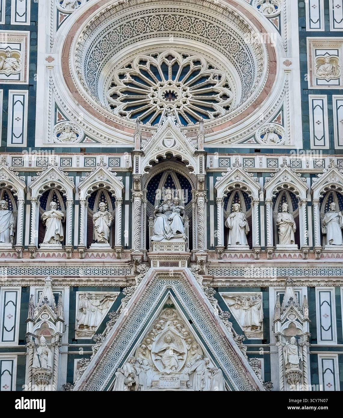 Firenze, Italy, Europe - July 14, 2024: Cathedral of Saint Mary of the ...