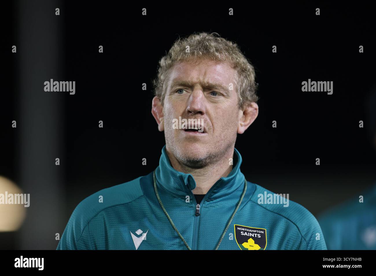 Sam Vesty Head Coach of Northampton Saints during the Gallagher Prem ...