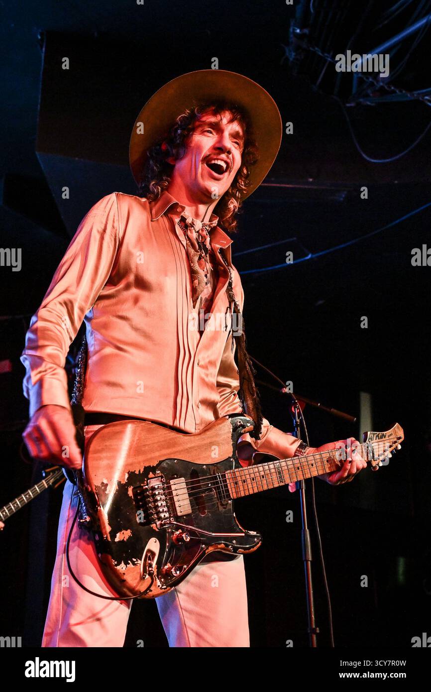 Justin Hawkins of The Darkness during the concert ‘Dreams On Toast ...