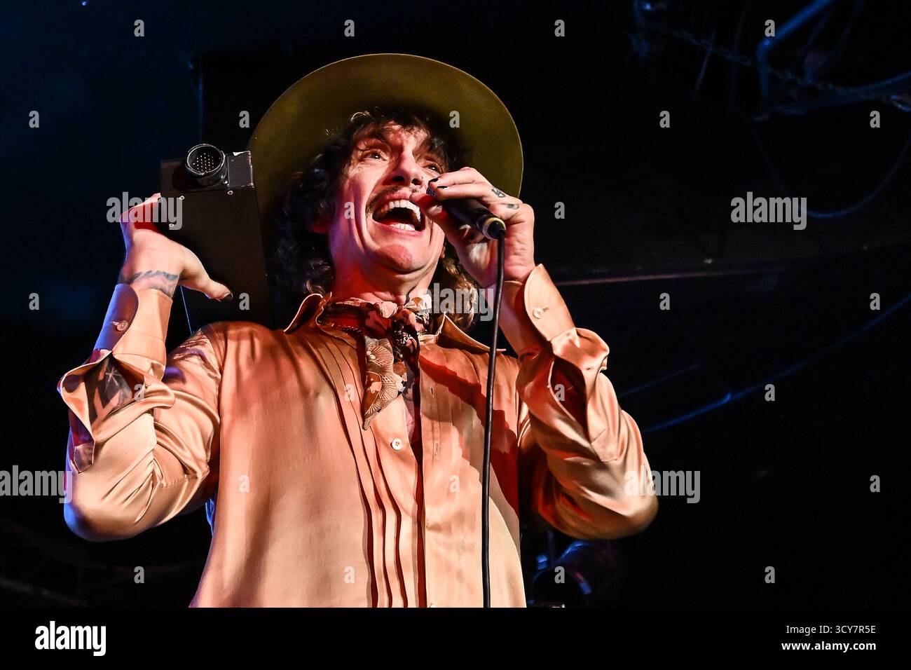 Justin Hawkins of The Darkness during the concert ‘Dreams On Toast ...