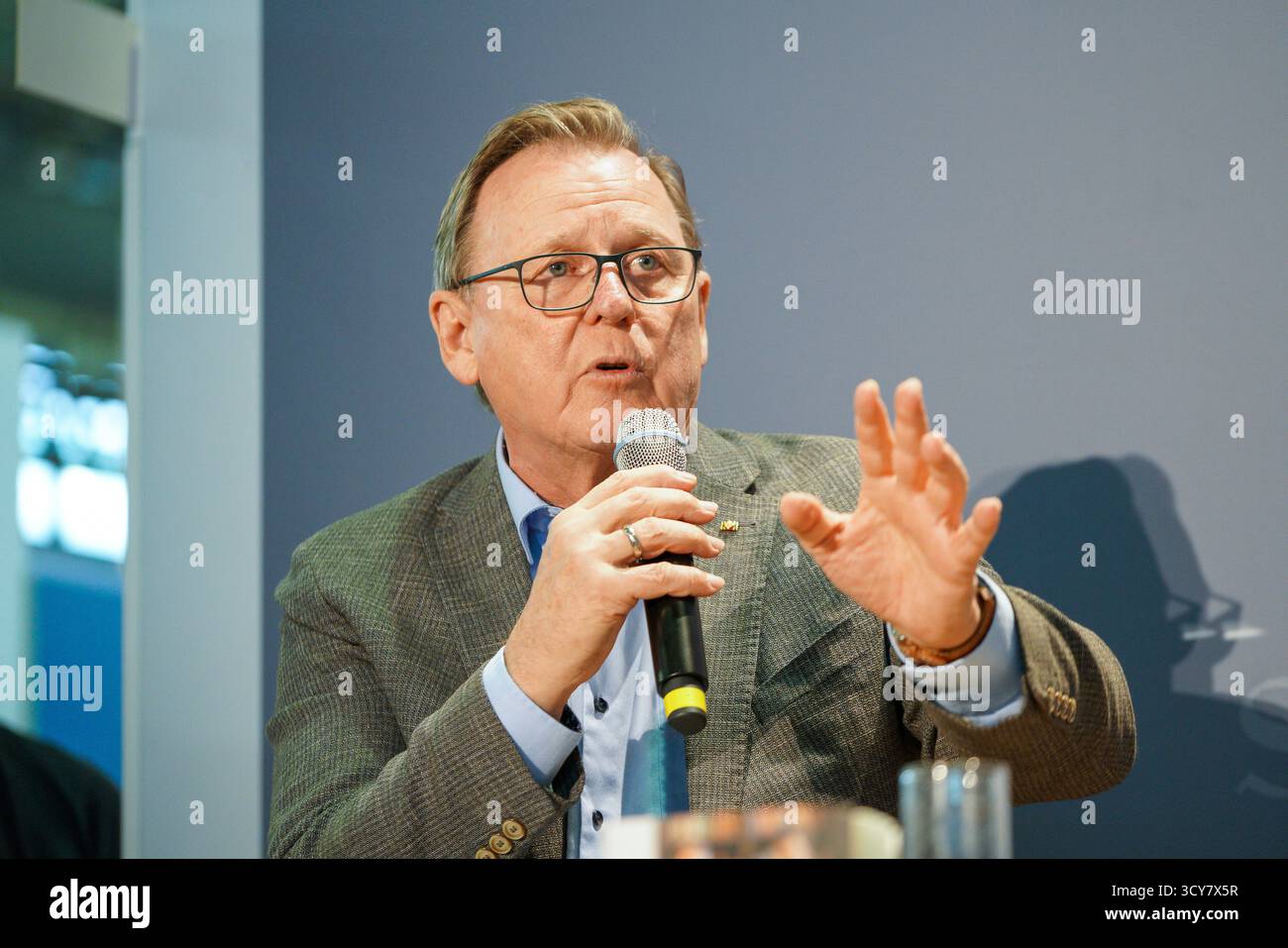 FRANKFURT AM MAIN, Germany. October 17th, 2025. Bodo Ramelow (*1956 ...