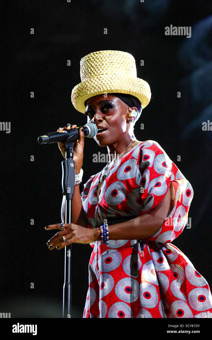 Singer Skye Edwards performs live during a concert at the "La Fiesta ...
