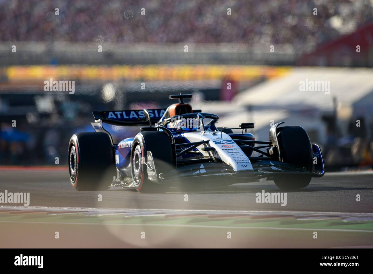 Atlassian Williams Racing driver Alexander Albon (23), of Thailand ...