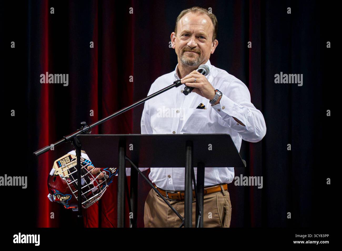 Mayor Gregg Hull speaks about the New Mexico Goatheads, the state's new ...