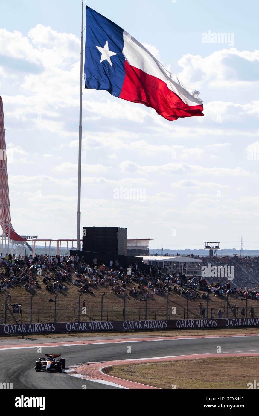 October 18, 2025, Austin, Texas, 'USA': 1 MAX VERSTAPPEN Oracle Red ...