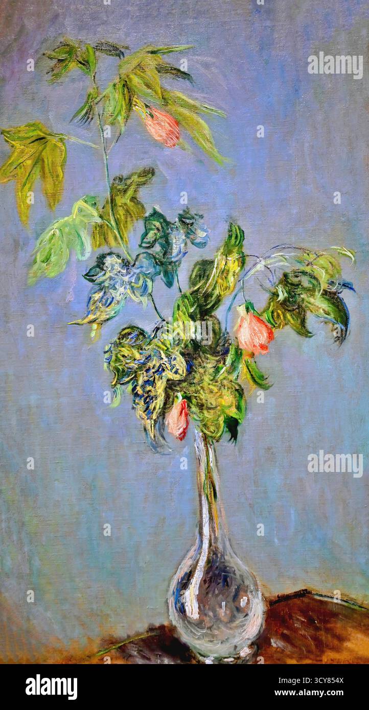 Impasto flowers Stock Vector Images - Alamy