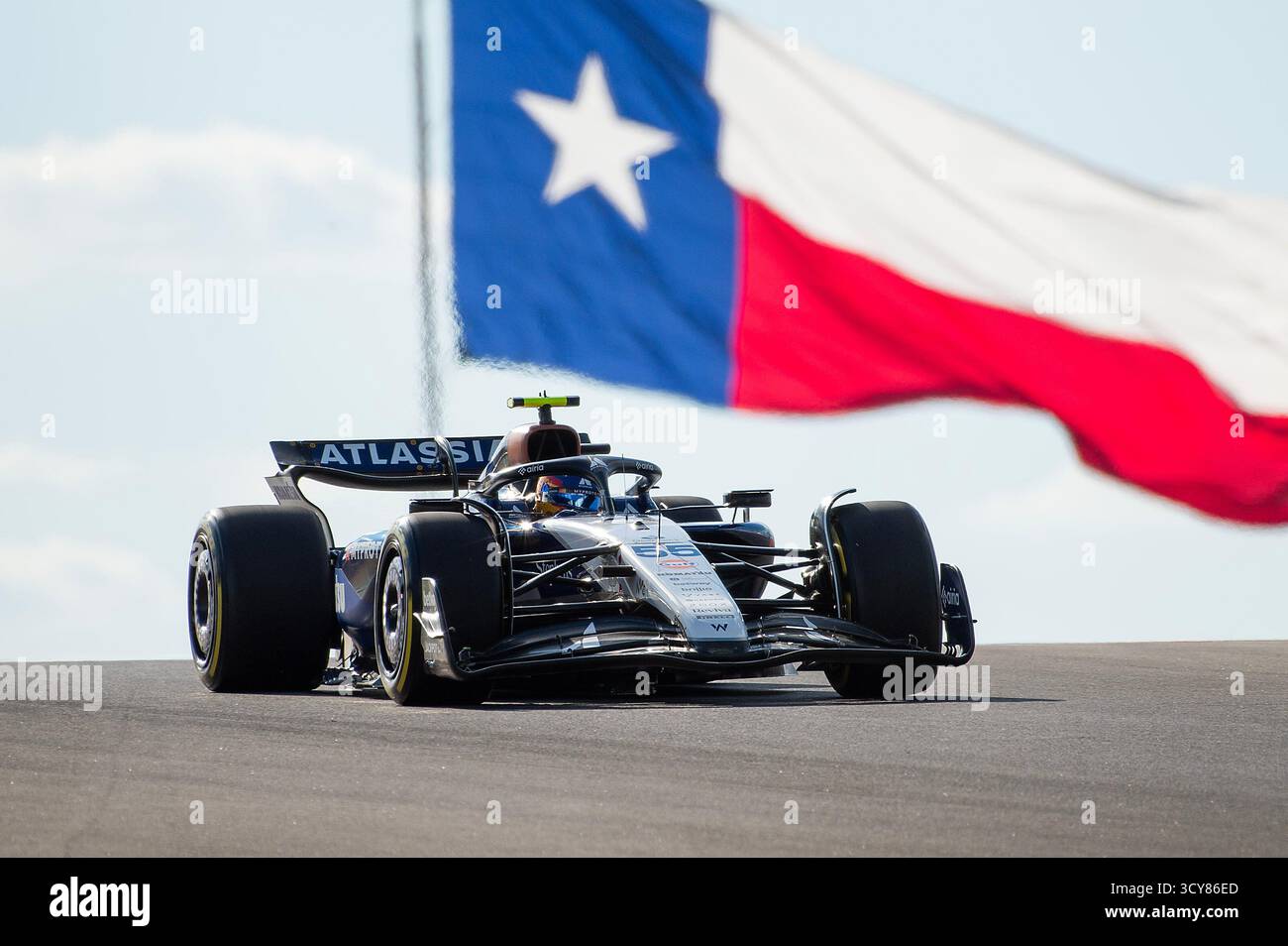 October 17, 2025: Carlos Sainz (55) with Atlassian Williams Racing Team ...