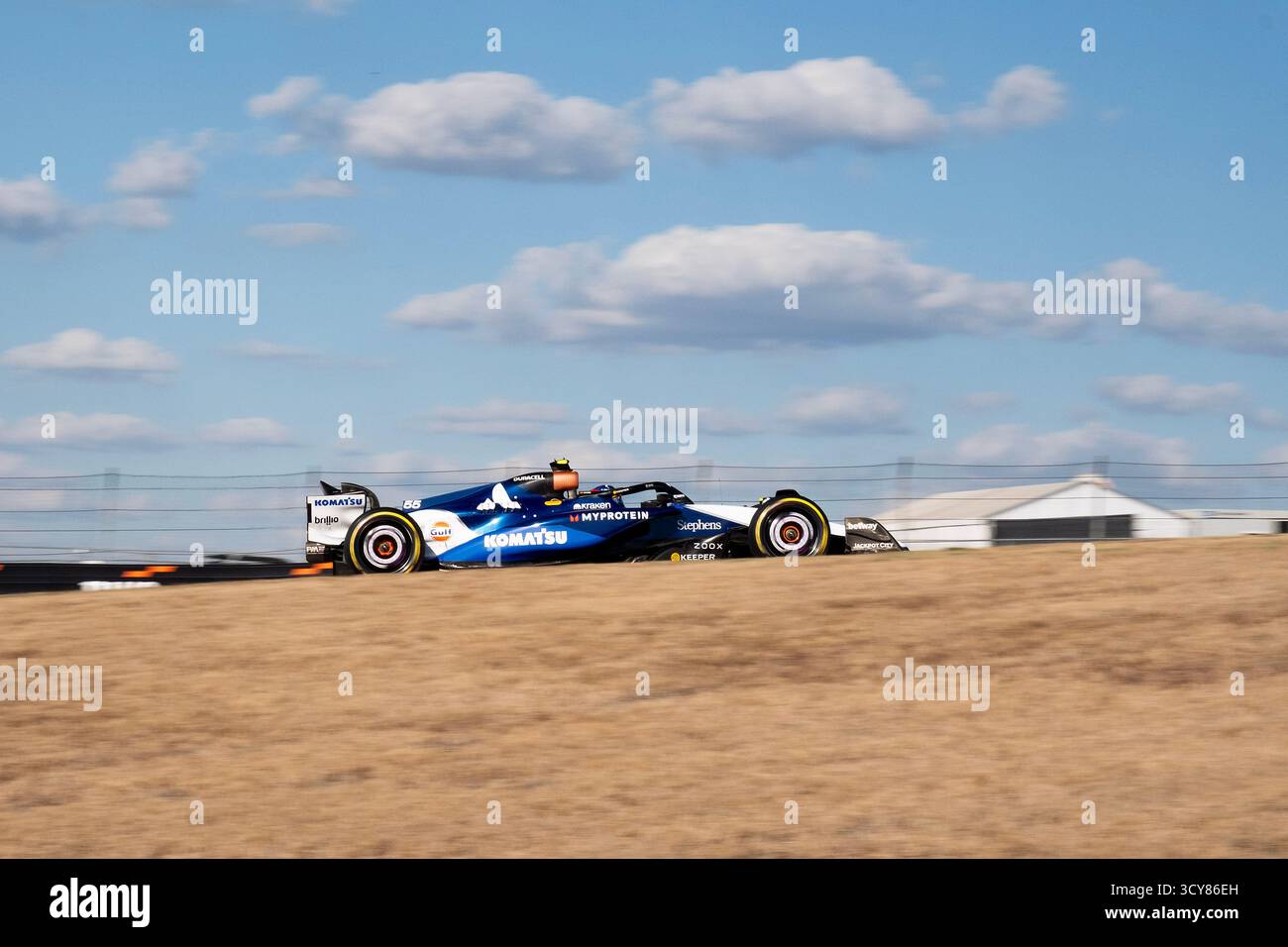 October 17, 2025: Carlos Sainz (55) with Atlassian Williams Racing Team ...