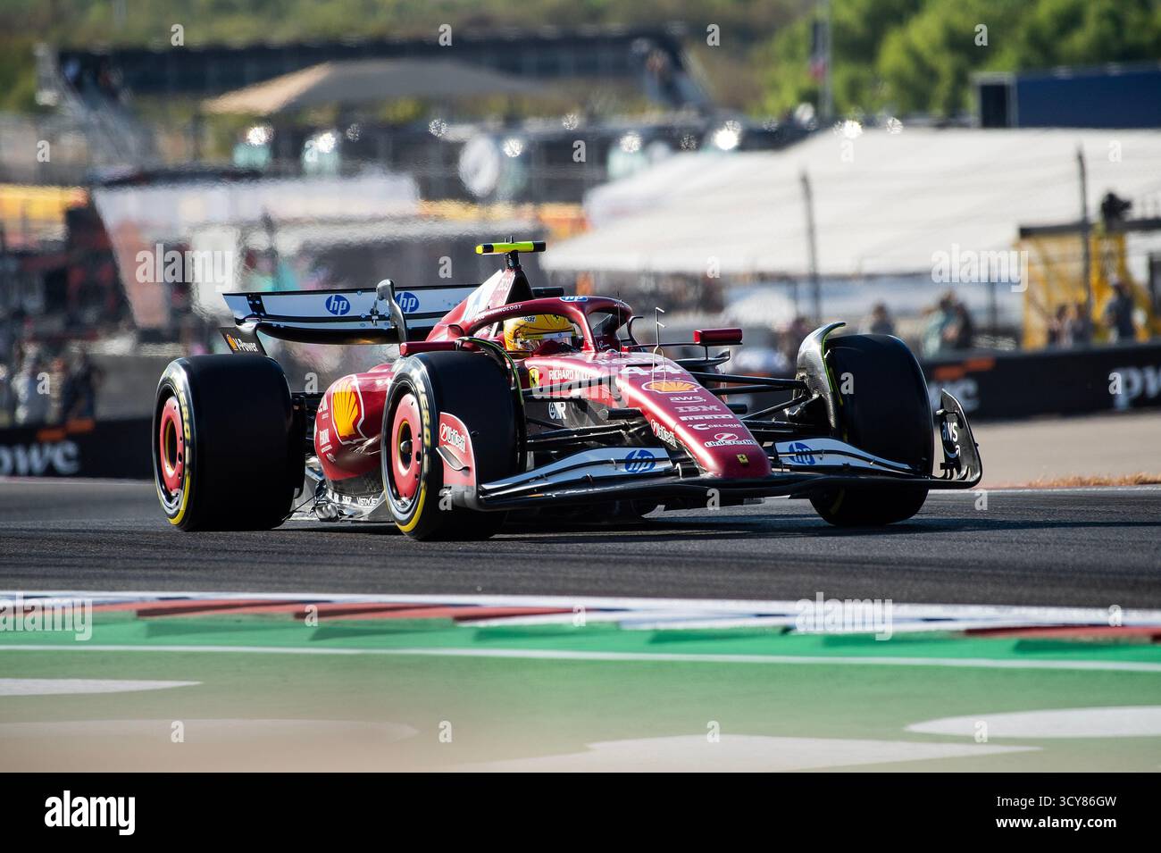 October 17, 2025: Lewis Hamilton (44) with Scuderia Ferrari HP Team in ...
