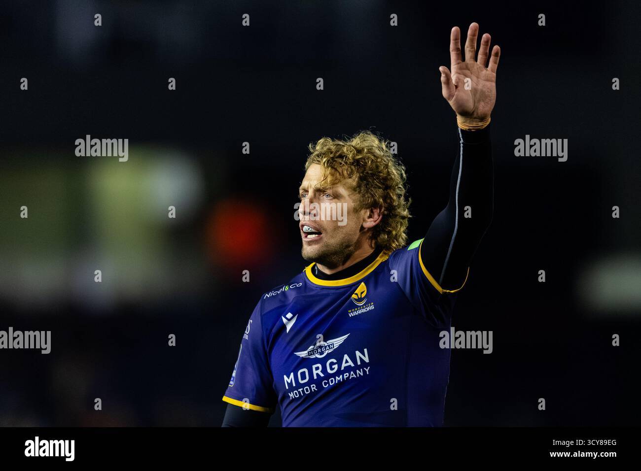 Worcester, England, UK, 17 October 2025. Billy Twelvetrees of Worcester ...