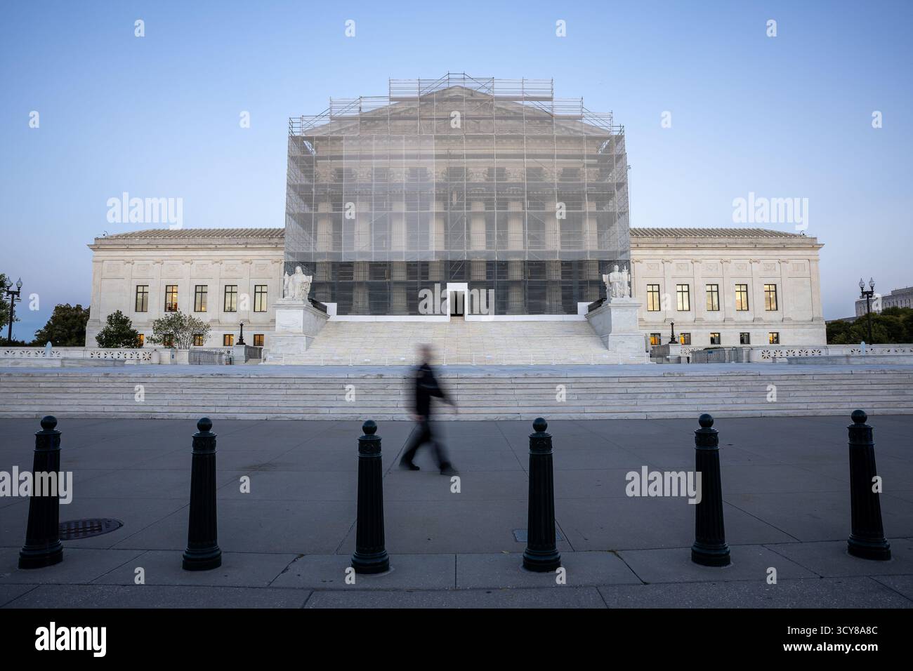 The U.S. Supreme Court building is seen in Washington, D.C., Oct. 17 ...