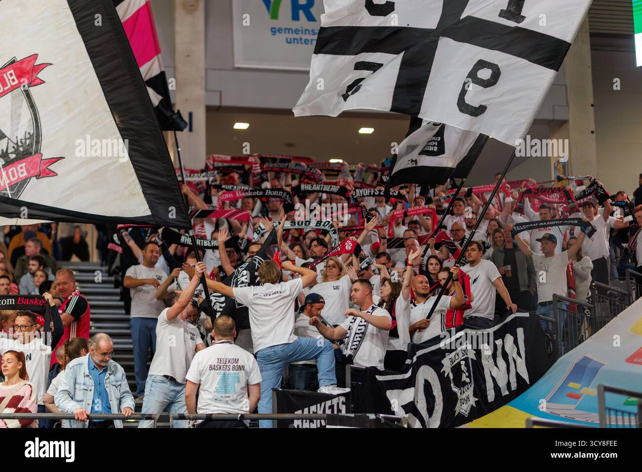 Bonner Fanblock, Vet Concept Gladiators Trier vs Telekom Baskets Bonn ...