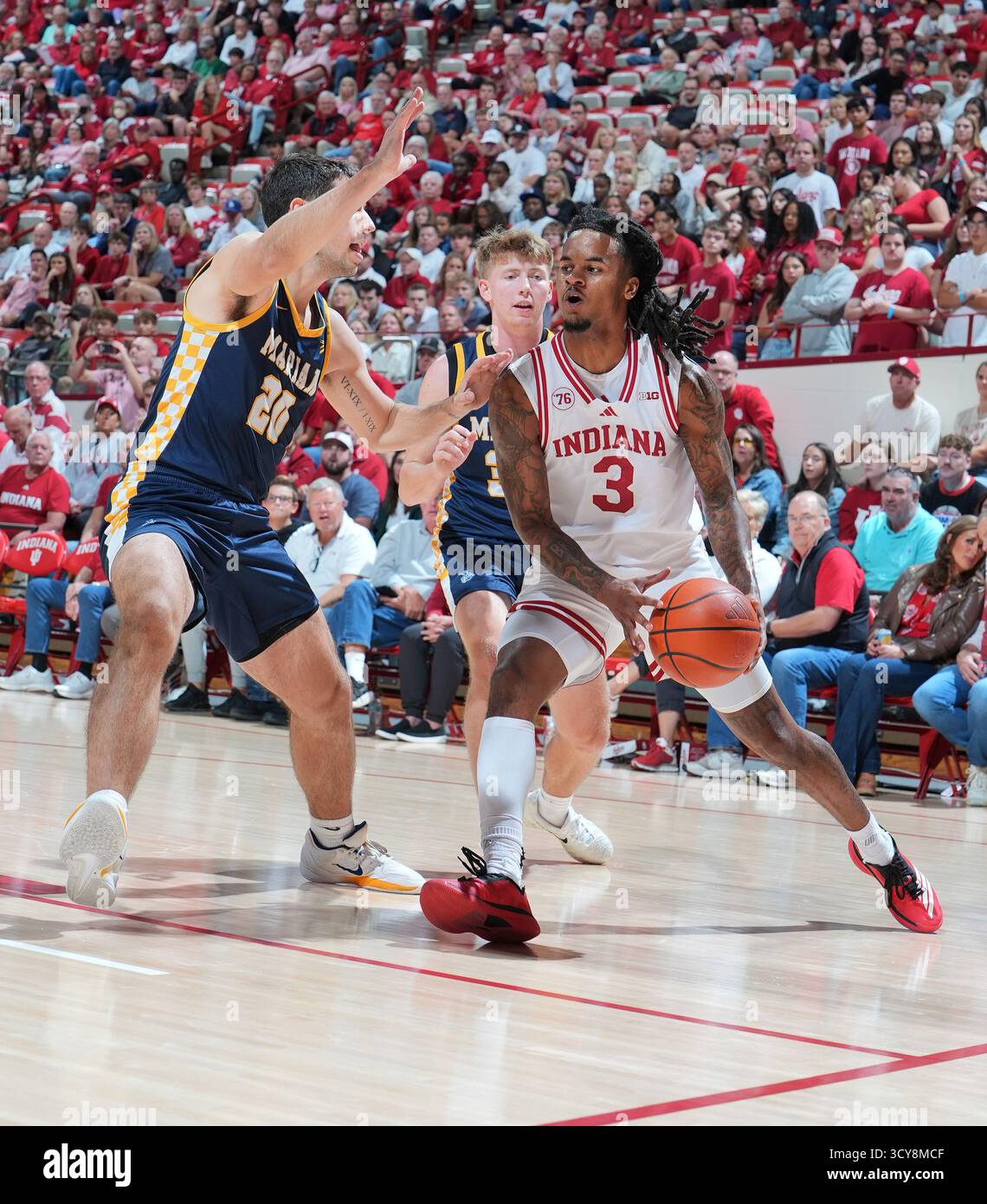BLOOMINGTON, IN - OCTOBER 17: Indiana Hoosiers guard Lamar Wilkerson (3 ...
