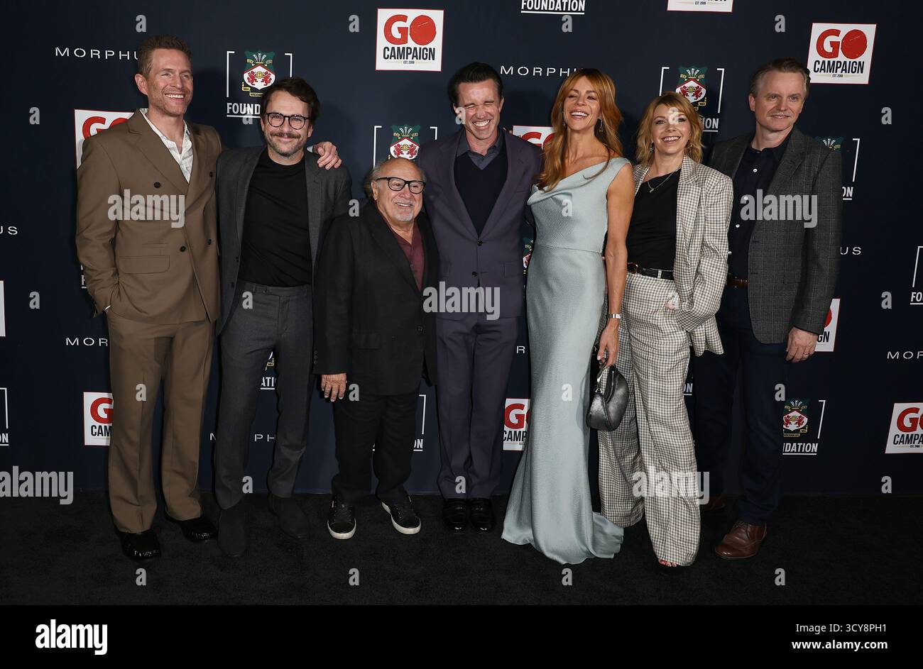 Beverly Hills, USA. 17th Oct, 2025. Glenn Howerton, Charlie Day, Danny ...