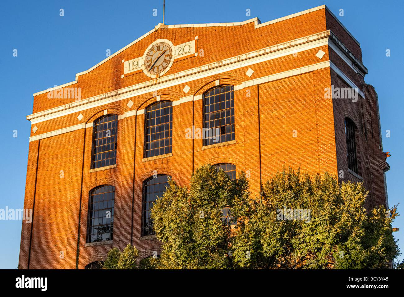 Bibb manufacturing company ruins hi-res stock photography and images ...