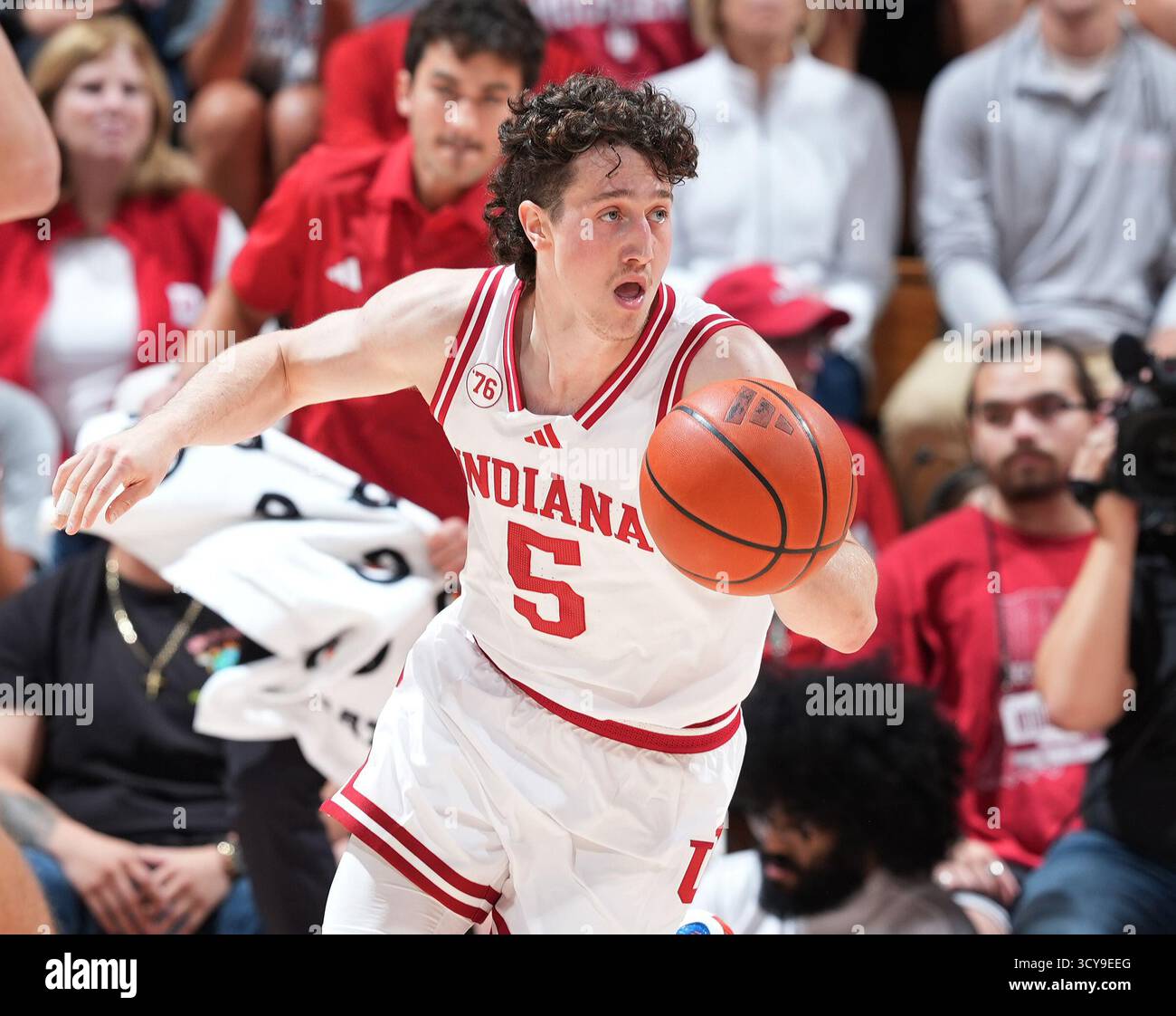 BLOOMINGTON, IN - OCTOBER 17: Indiana Hoosiers guard Conor Enright (3 ...