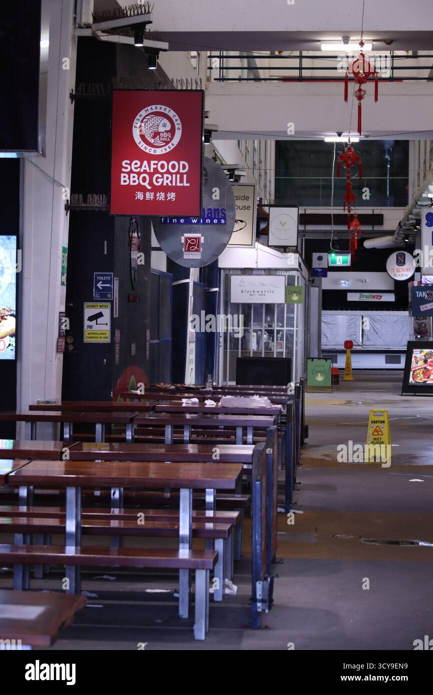 Interior old sydney fish market hi-res stock photography and images - Alamy