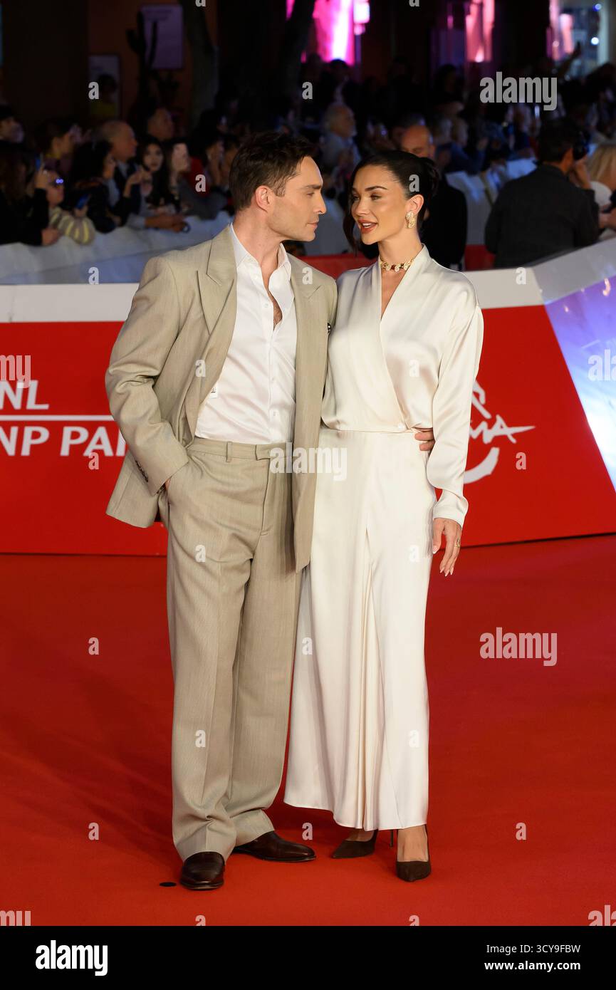 Ed Westwick , Amy Jackson 20th Edition of Rome Film Fest Red Carpet of ...
