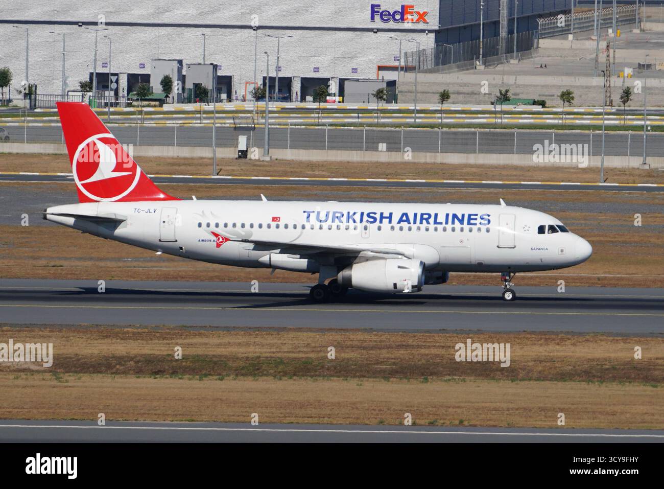 ISTANBUL, TURKIYE - JULY 12, 2025: Turkish Airlines Airbus A319-132 ...