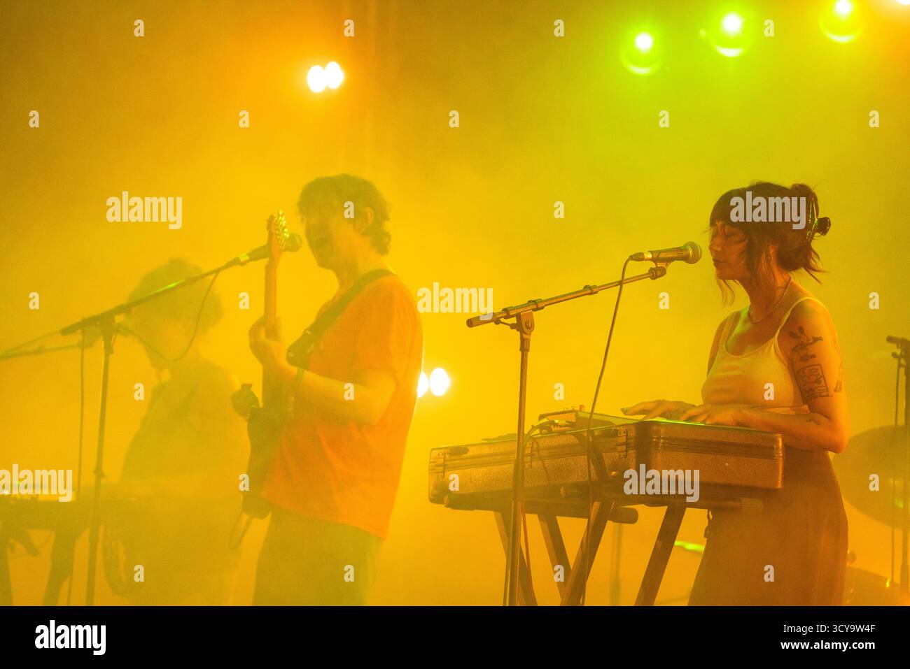 PANDA BEAR, CONCERT, 2025: Rivka Ravede on keyboards. The band Panda ...