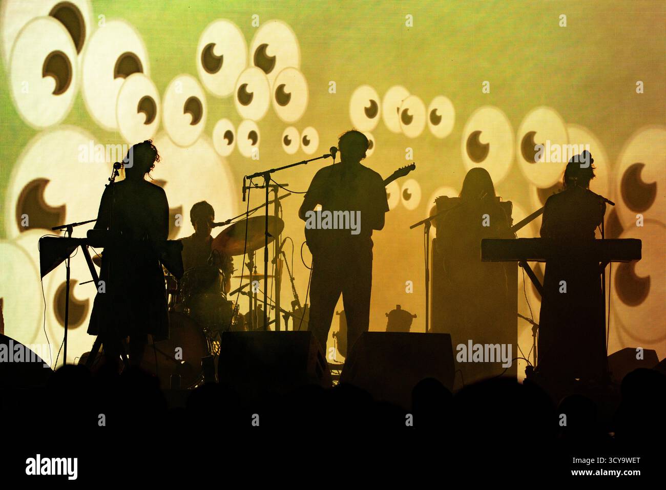 PANDA BEAR, FULL BAND, CONCERT, 2025: The band Panda Bear play on the ...