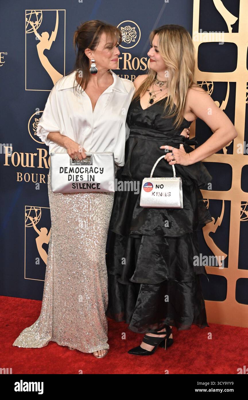 Nancy Lee Grahn, Daughter at arrivals for The National Academy of ...