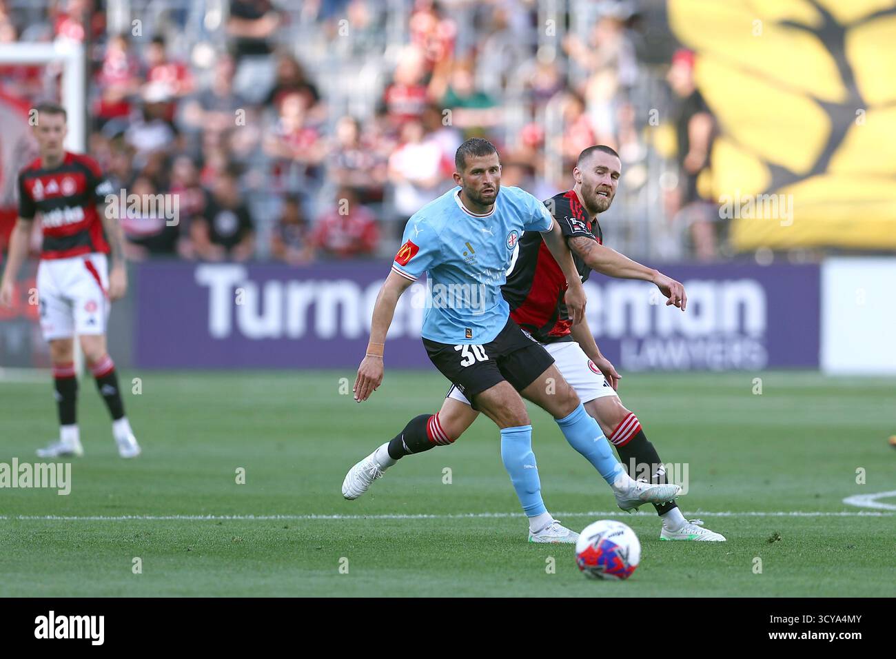 18th October 2025; CommBank Stadium, Sydney, NSW, Australia: A-League ...