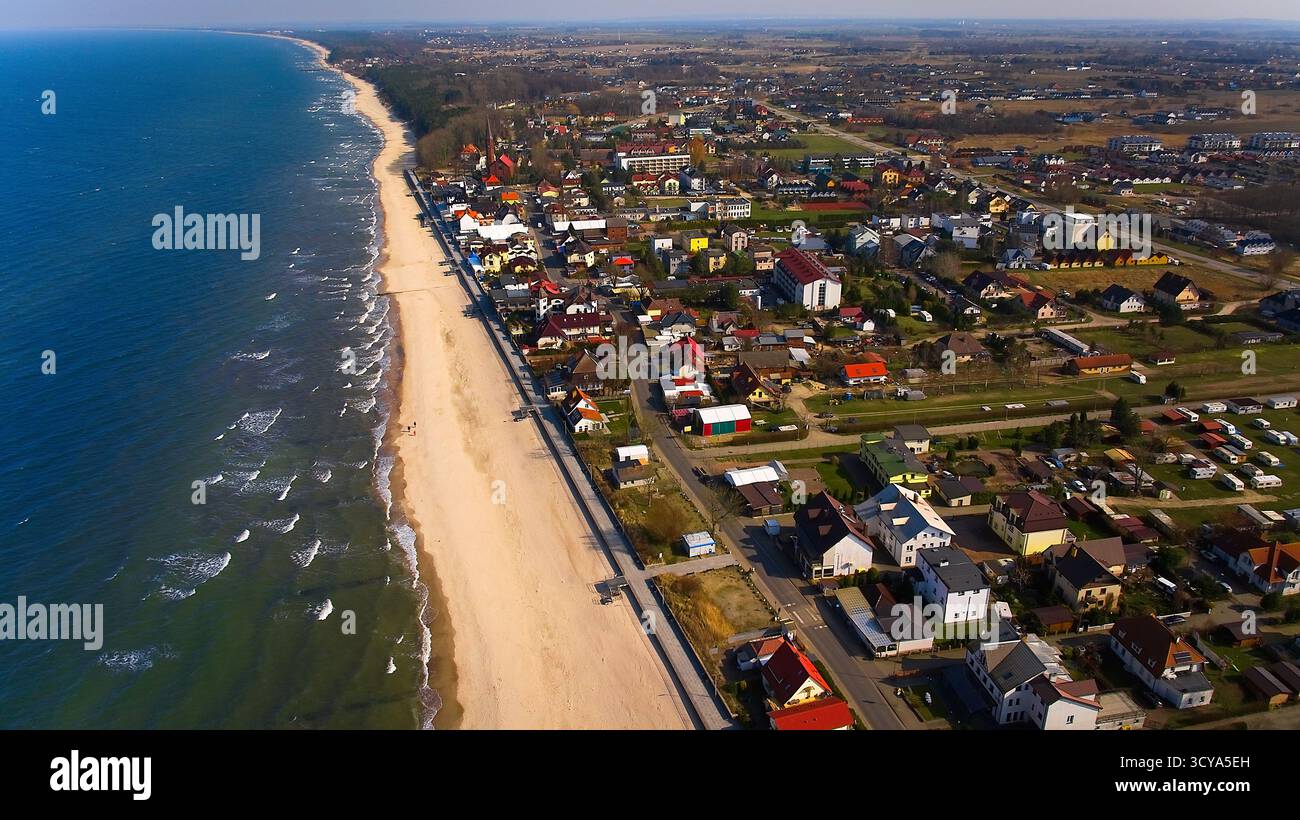 Aerial panorama sarbinowo poland hi-res stock photography and images ...