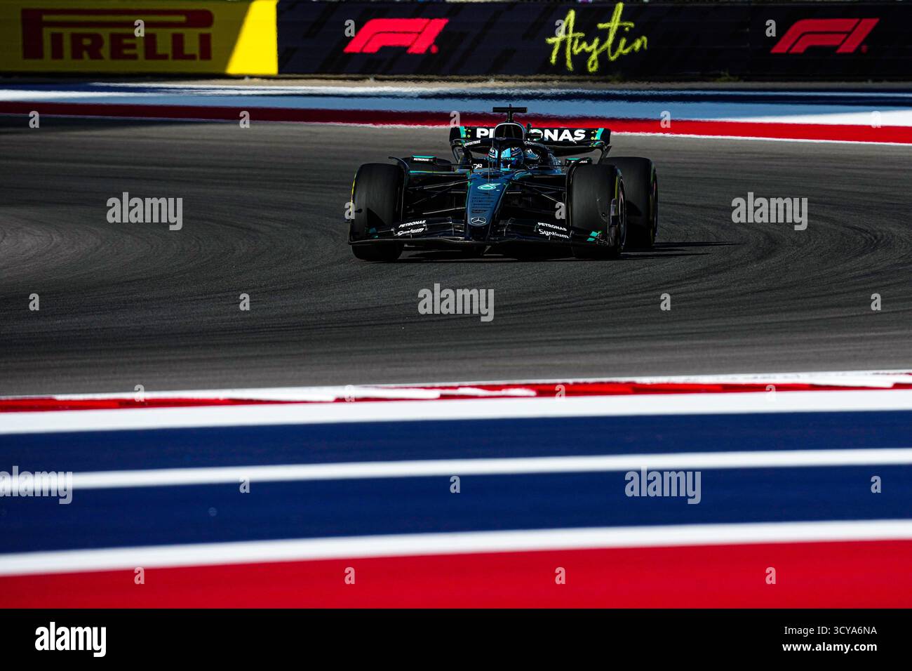 10/17/2025 - George Russell (GBR) - Mercedes-AMG PETRONAS F1 Team ...