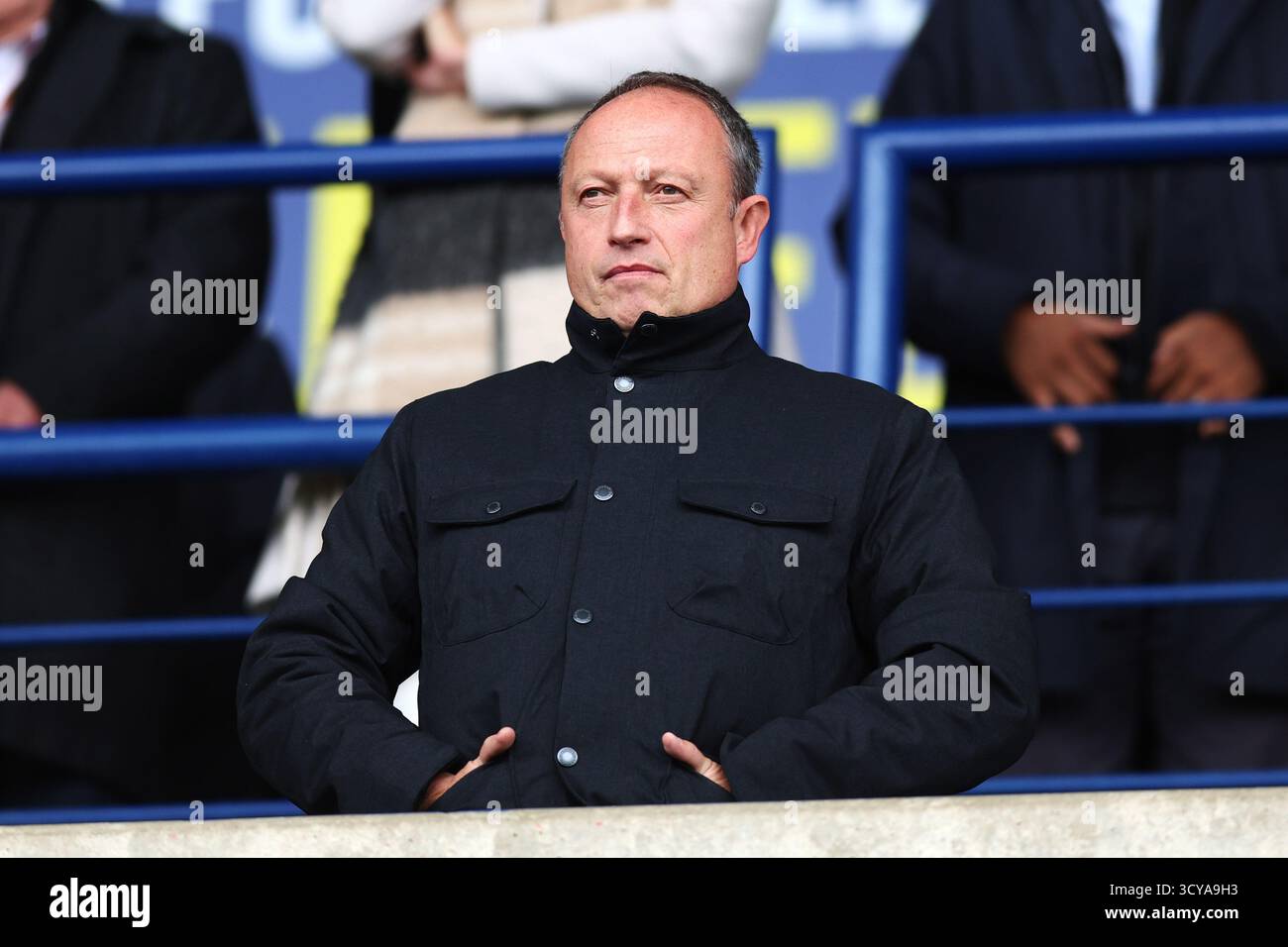 Derby County owner David Clowes ahead of the Sky Bet Championship match ...