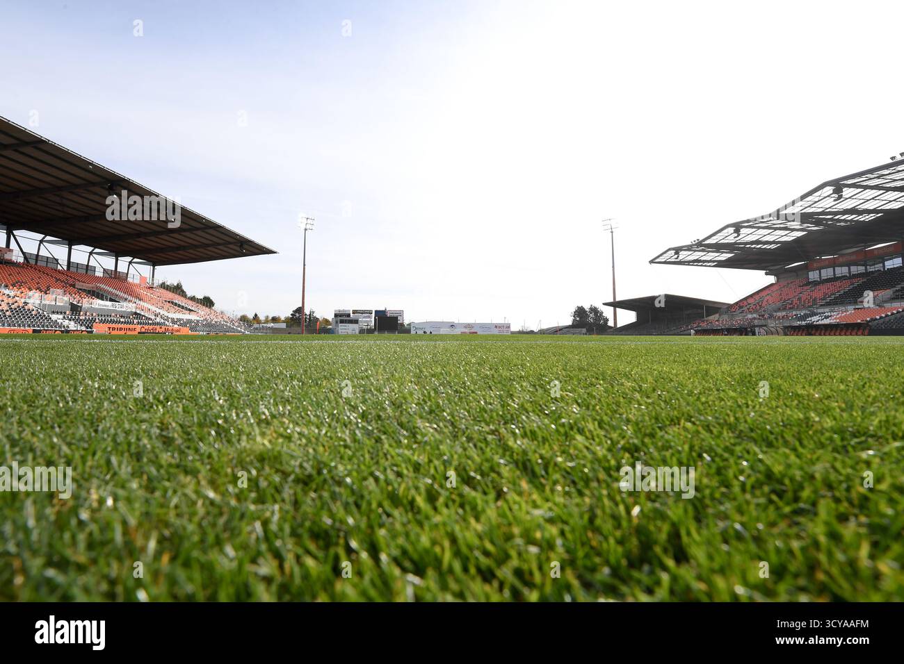 Illustration during the Ligue 2 BKT match between Laval and Red Star at ...